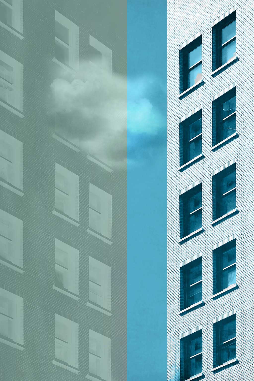 Modern Pop Art | Abstract Building Artwork– Angela Cameron