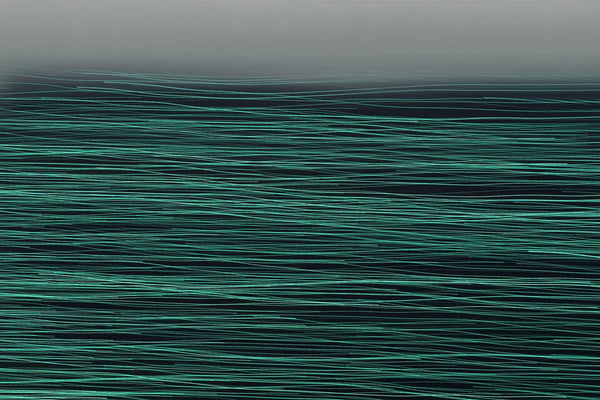 Teal Abstract Artwork | Artist Direct Art - Angela Cameron